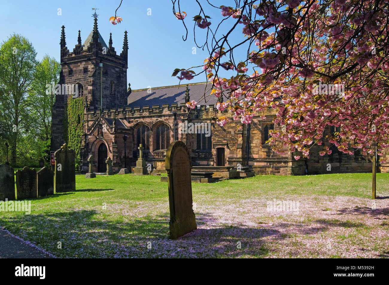 Whiston st mary magdalene church hi-res stock photography and images ...