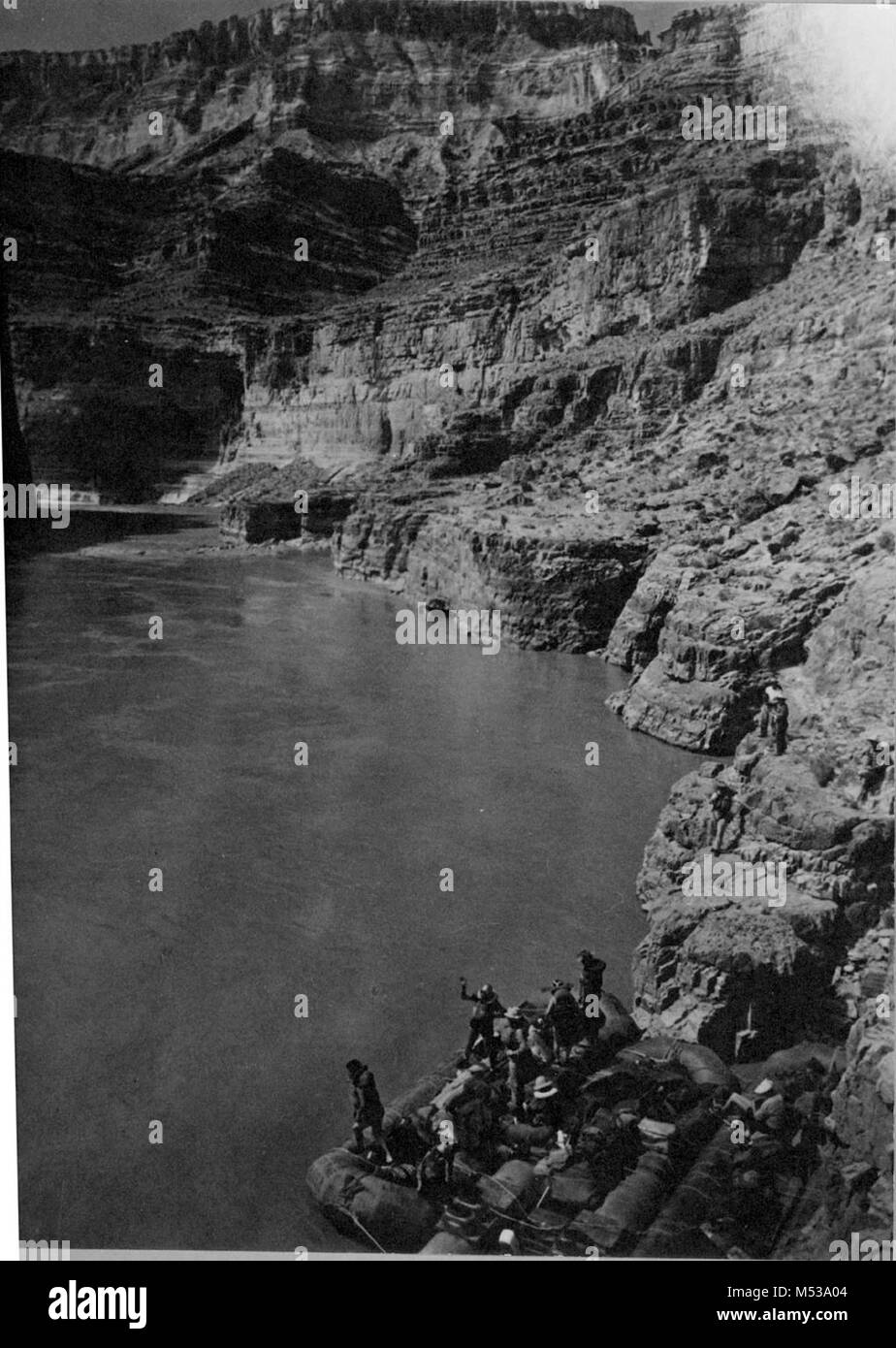 GEORGIE WHITE'S BOAT PARTY ON THE COLORADO RIVER. PHOTOGRAPHER UNKNOWN ...
