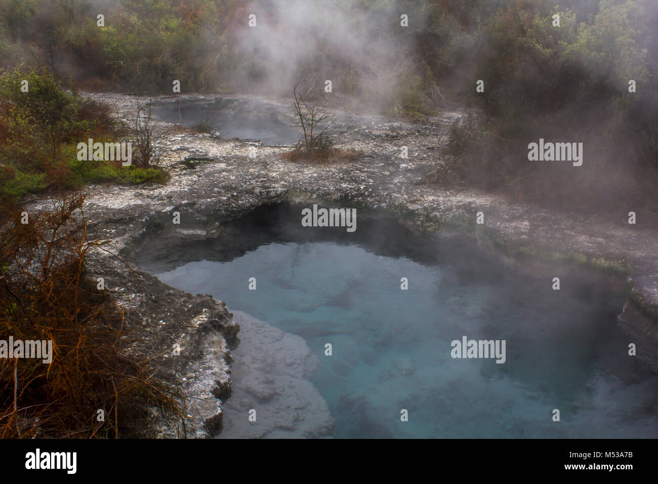 Hot geothermal pool hi-res stock photography and images - Alamy