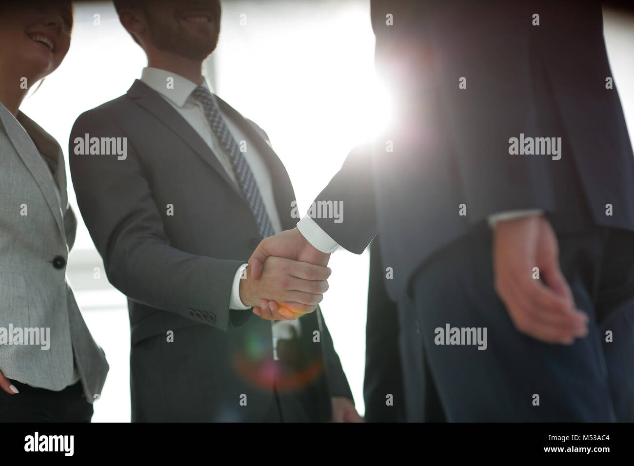 image of handshake of business partners Stock Photo - Alamy
