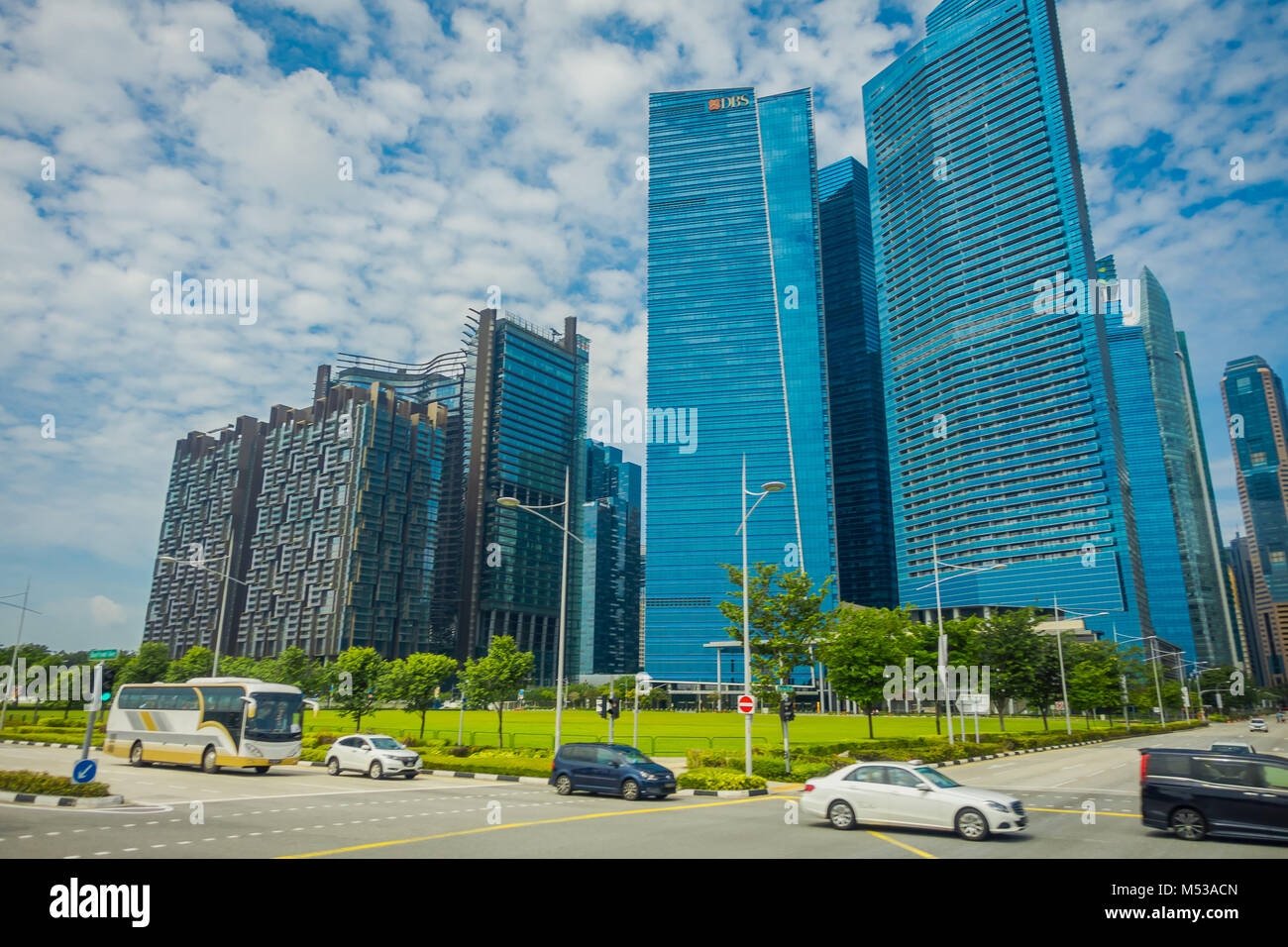 Dbs bank marina bay financial hi-res stock photography and images - Alamy