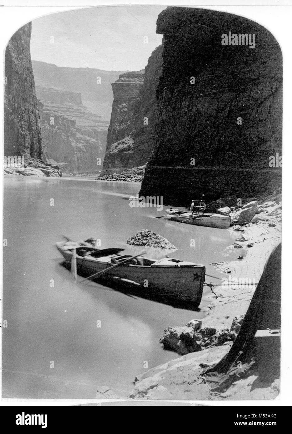 Grand john river Black and White Stock Photos & Images - Alamy