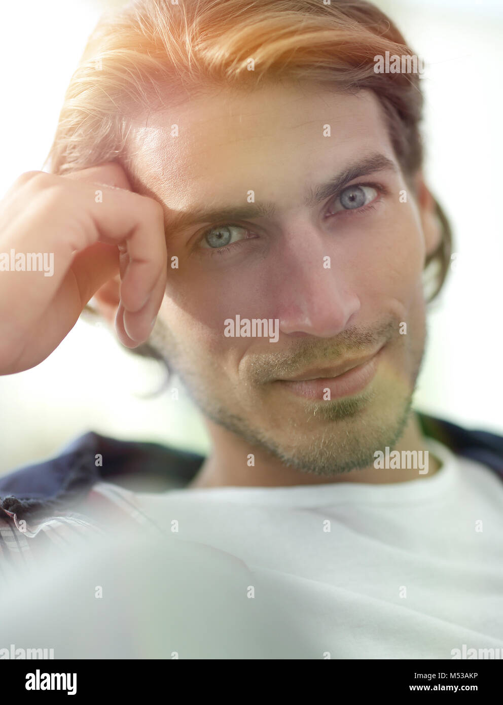 portrait. a successful modern guy Stock Photo - Alamy