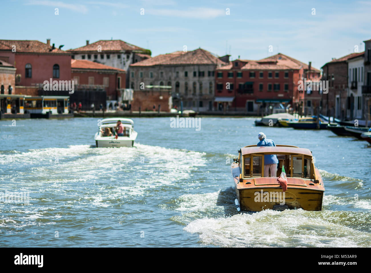 a gorgeous boat in the beautiful city / town of Venice, venisia, Burano ...
