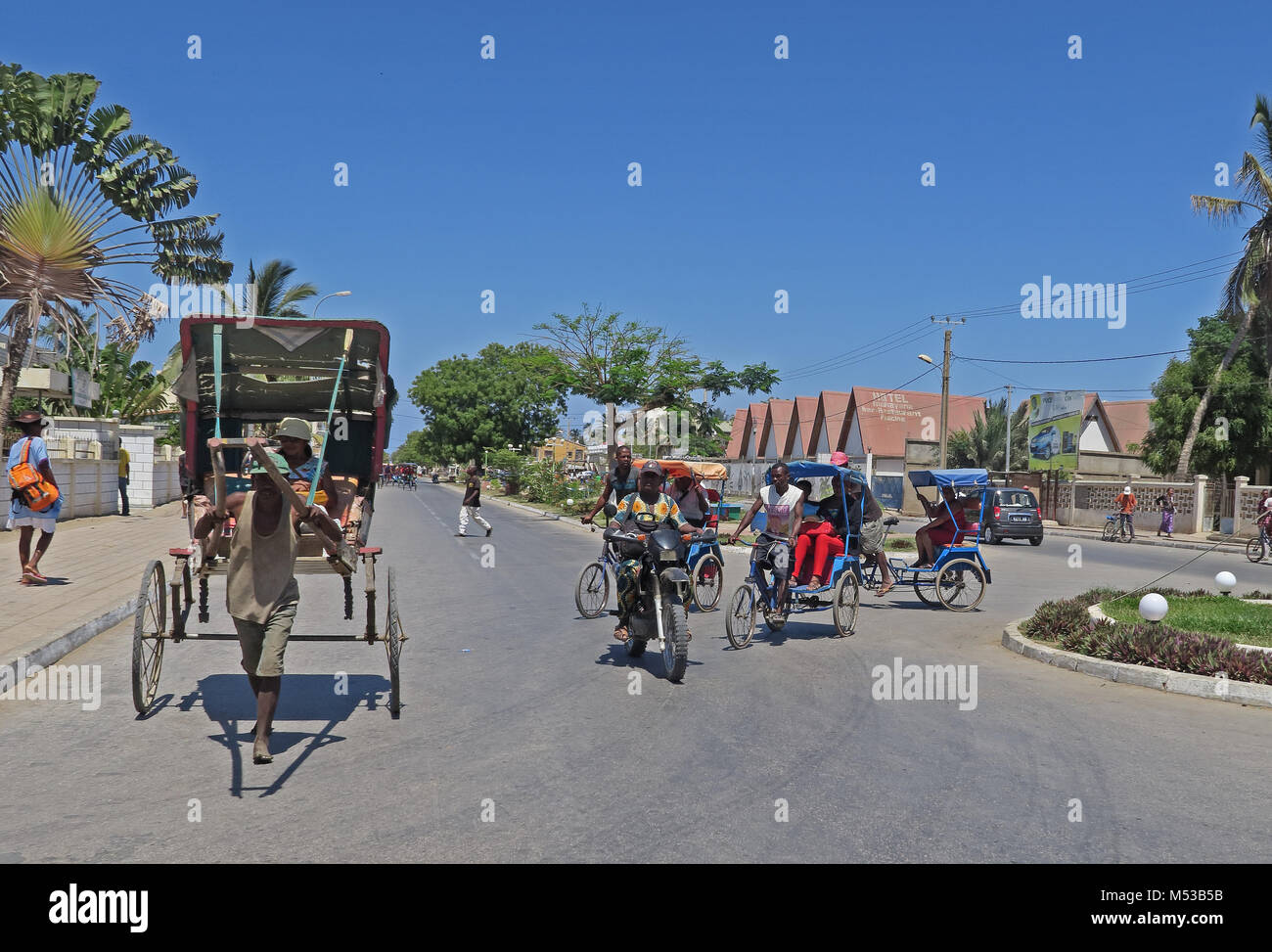 local transport Tulear, Madagascar Stock Photo - Alamy
