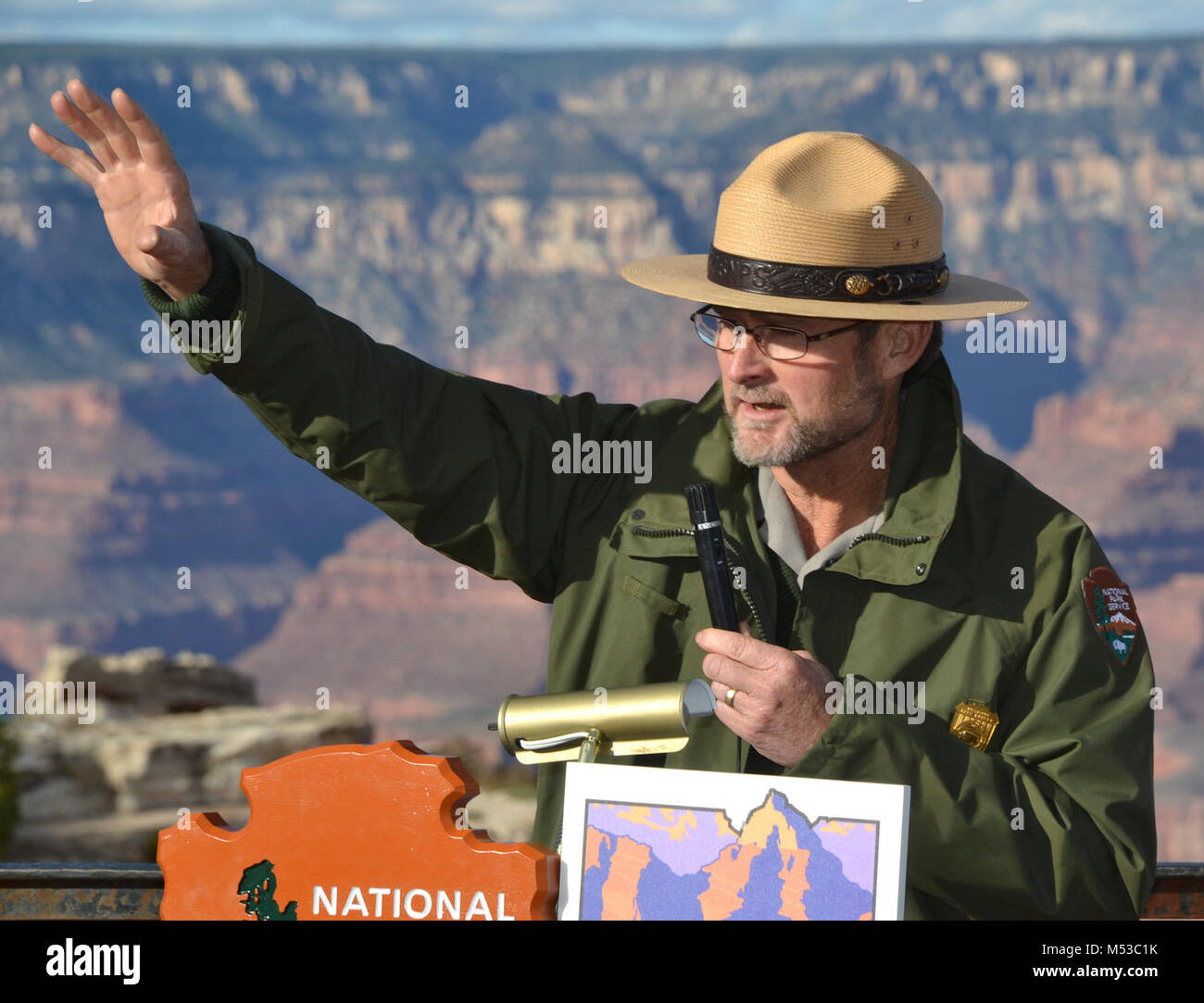 Grand Canyon Mather Point Landmark Dedication . New Mather Point ...