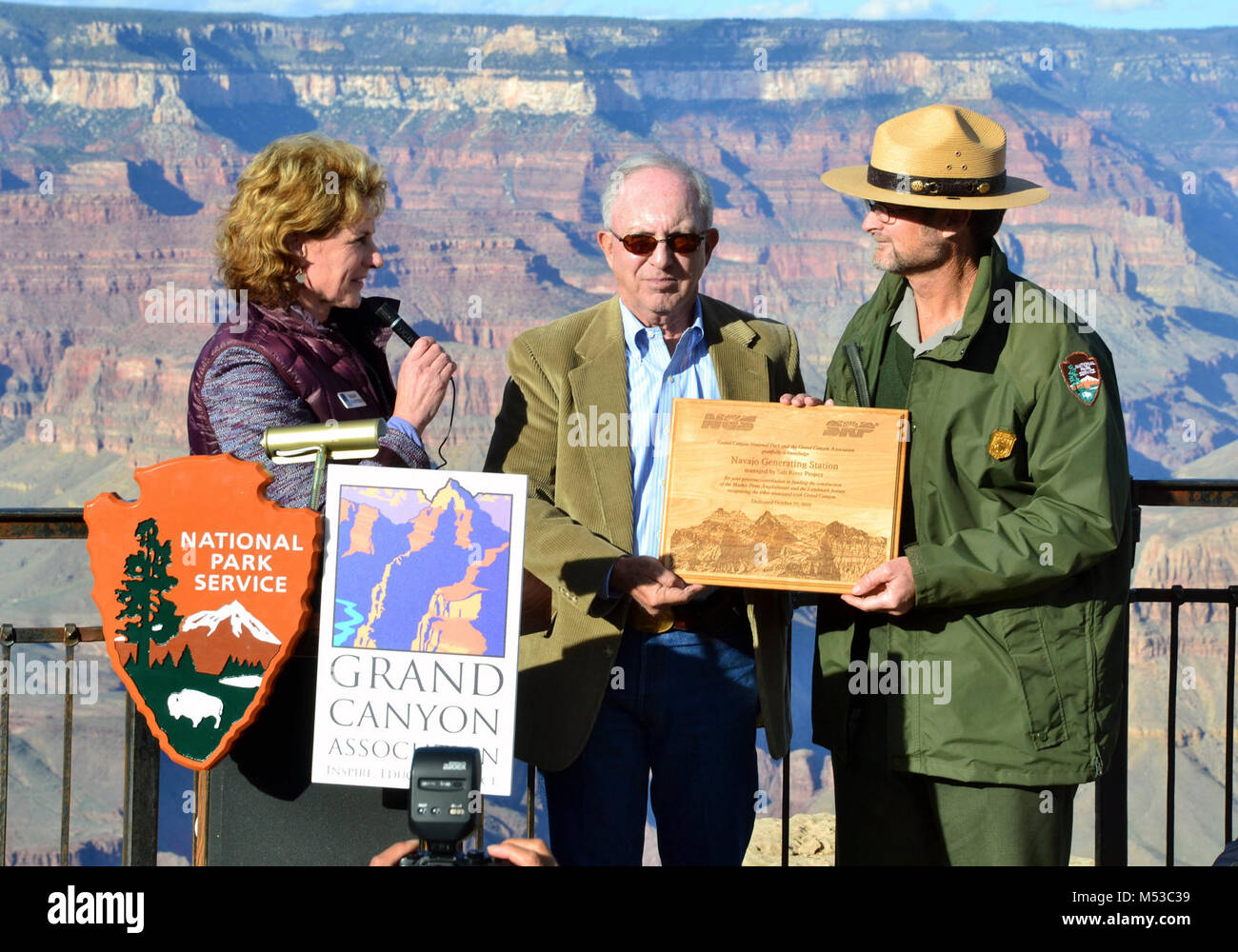 Grand Canyon Mather Point Landmark Dedication . New Mather Point ...