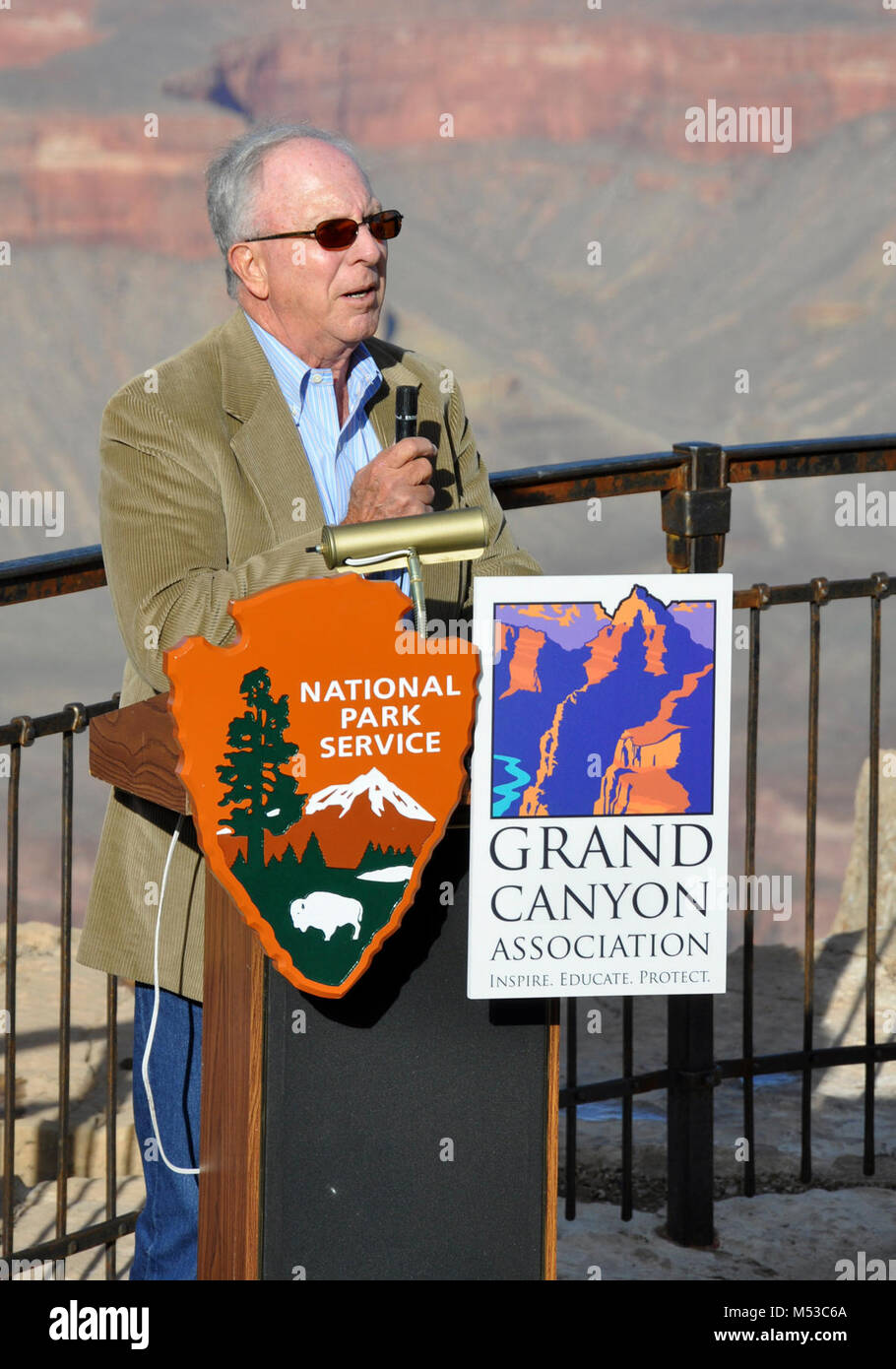 Grand Canyon Mather Point Landmark Dedication . New Mather Point ...