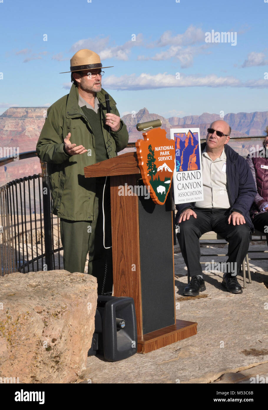 Grand Canyon Mather Point Landmark Dedication . New Mather Point ...