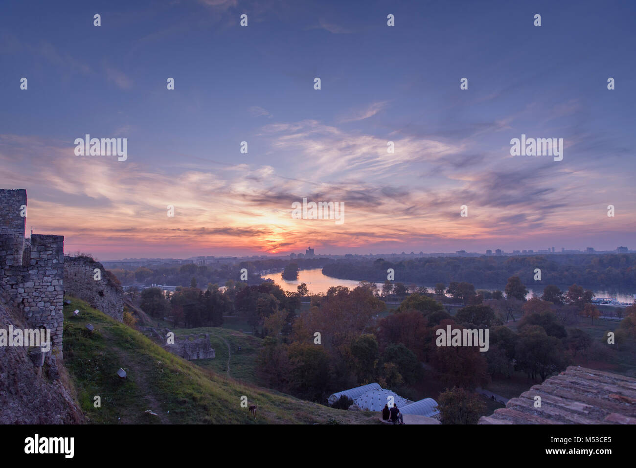 Panorama of belgrade hi-res stock photography and images - Alamy
