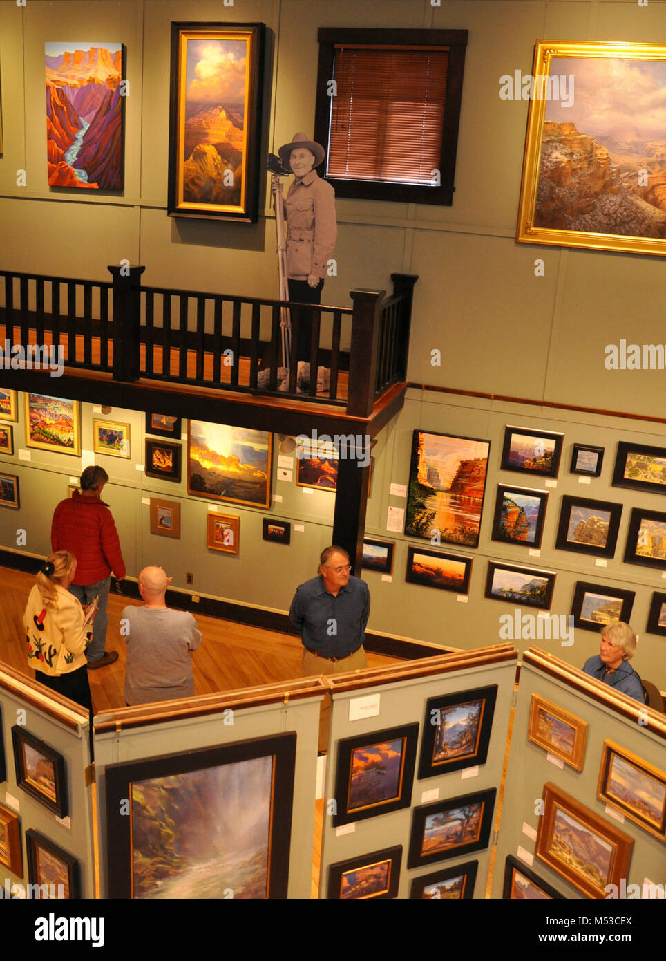 Grand Canyon History Symposium Historic Kolb Studio . View of standup ...