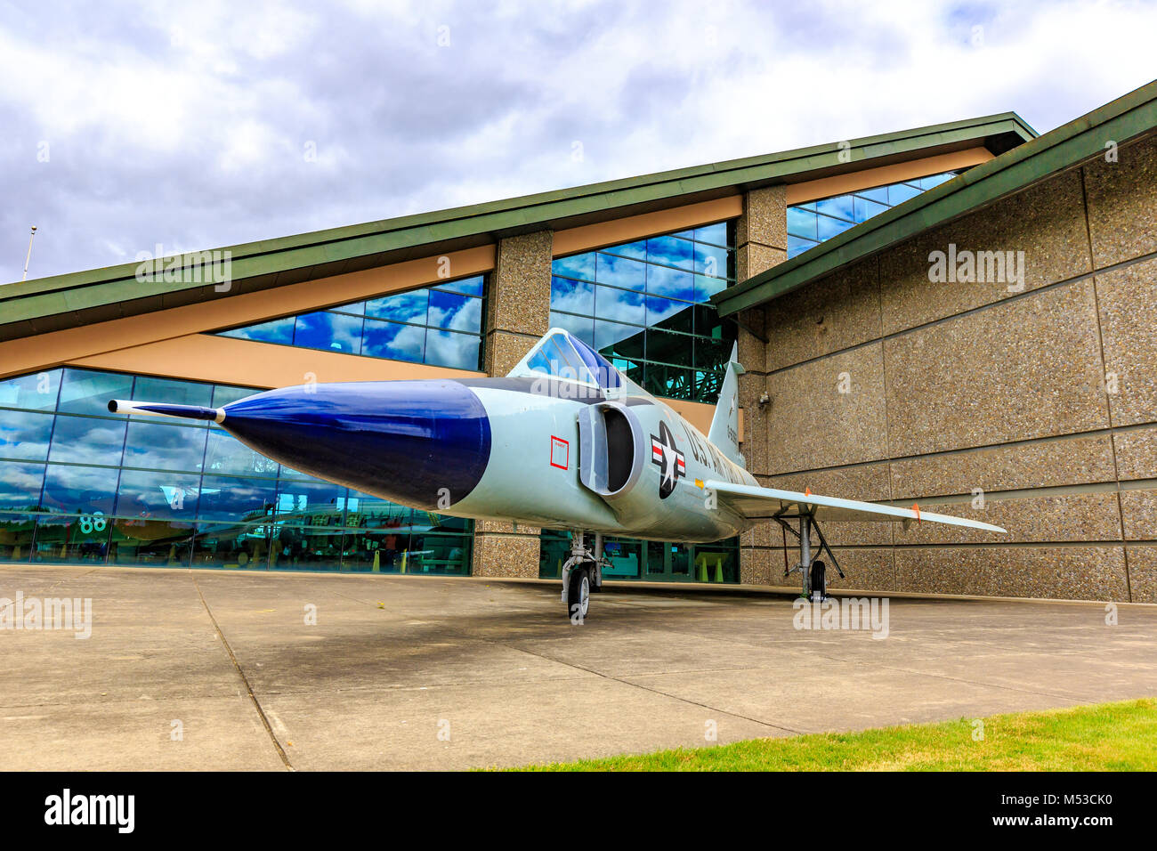 McMinnville, Oregon - August 7, 2016: US Air Force Convair F-102A Delta ...