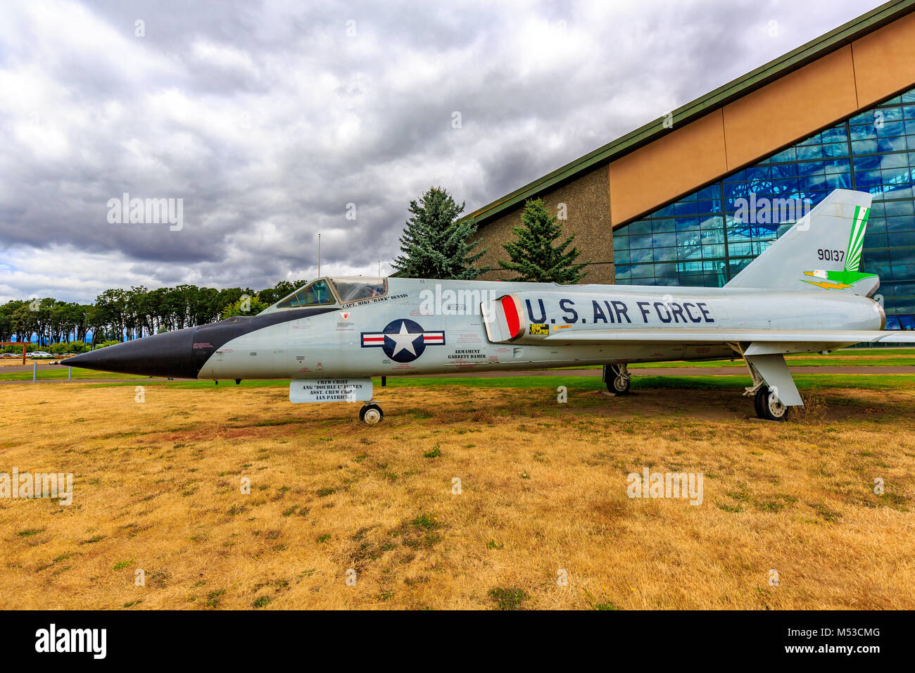 McMinnville, Oregon - August 7, 2016: US Air Force Convair F-106 Delta ...