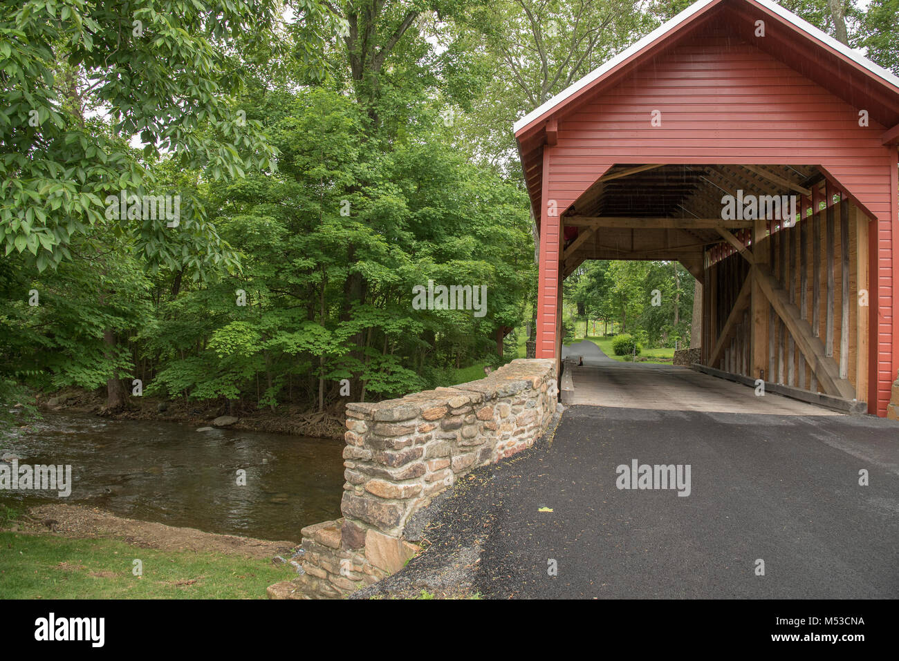 Frederick county covered bridge hi-res stock photography and images - Alamy
