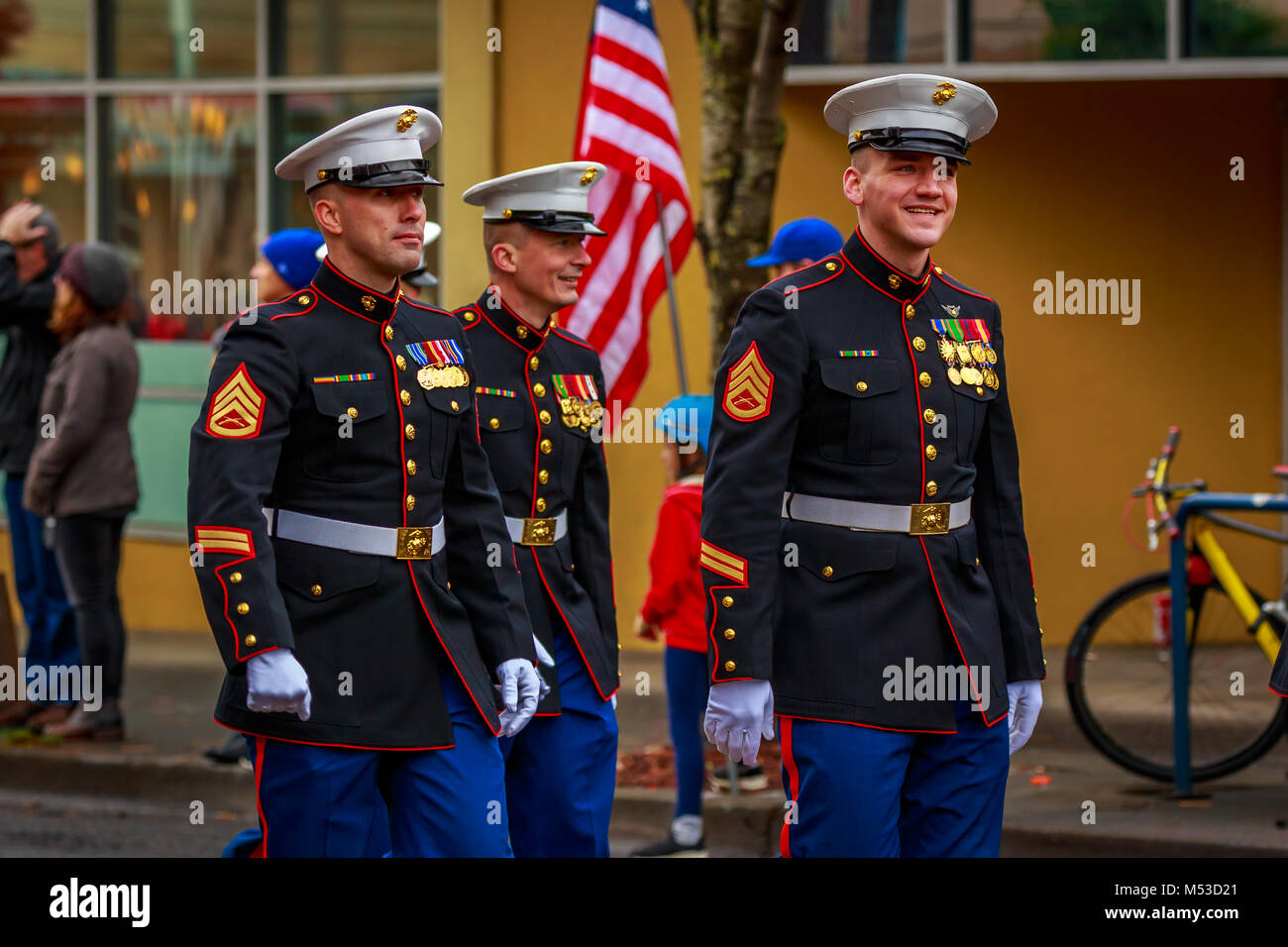 Portland, Oregon, USA - November 11, 2017: The annual Ross Hollywood ...