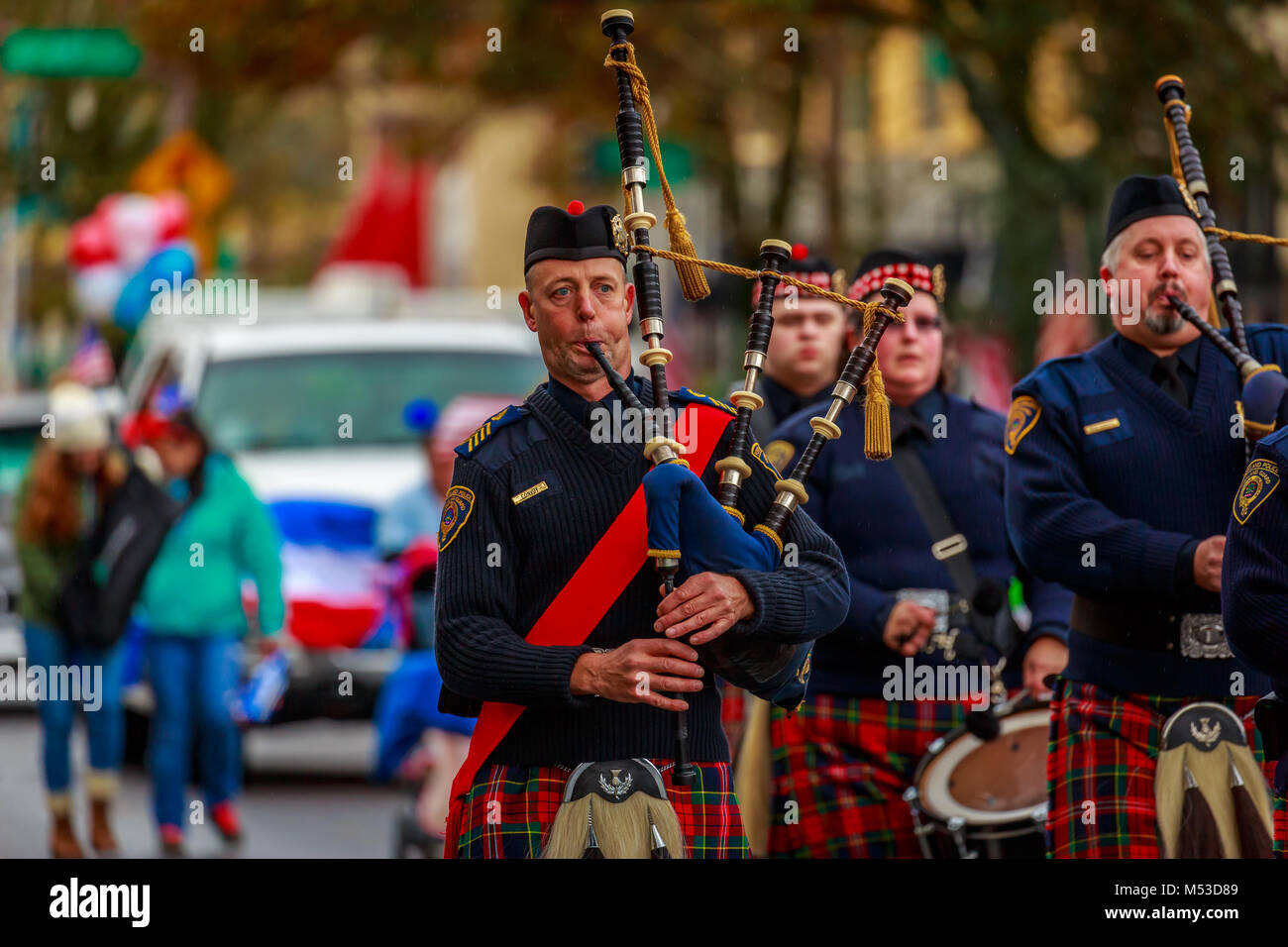 Portland, Oregon, USA - November 11, 2017: Portland Police Highland ...