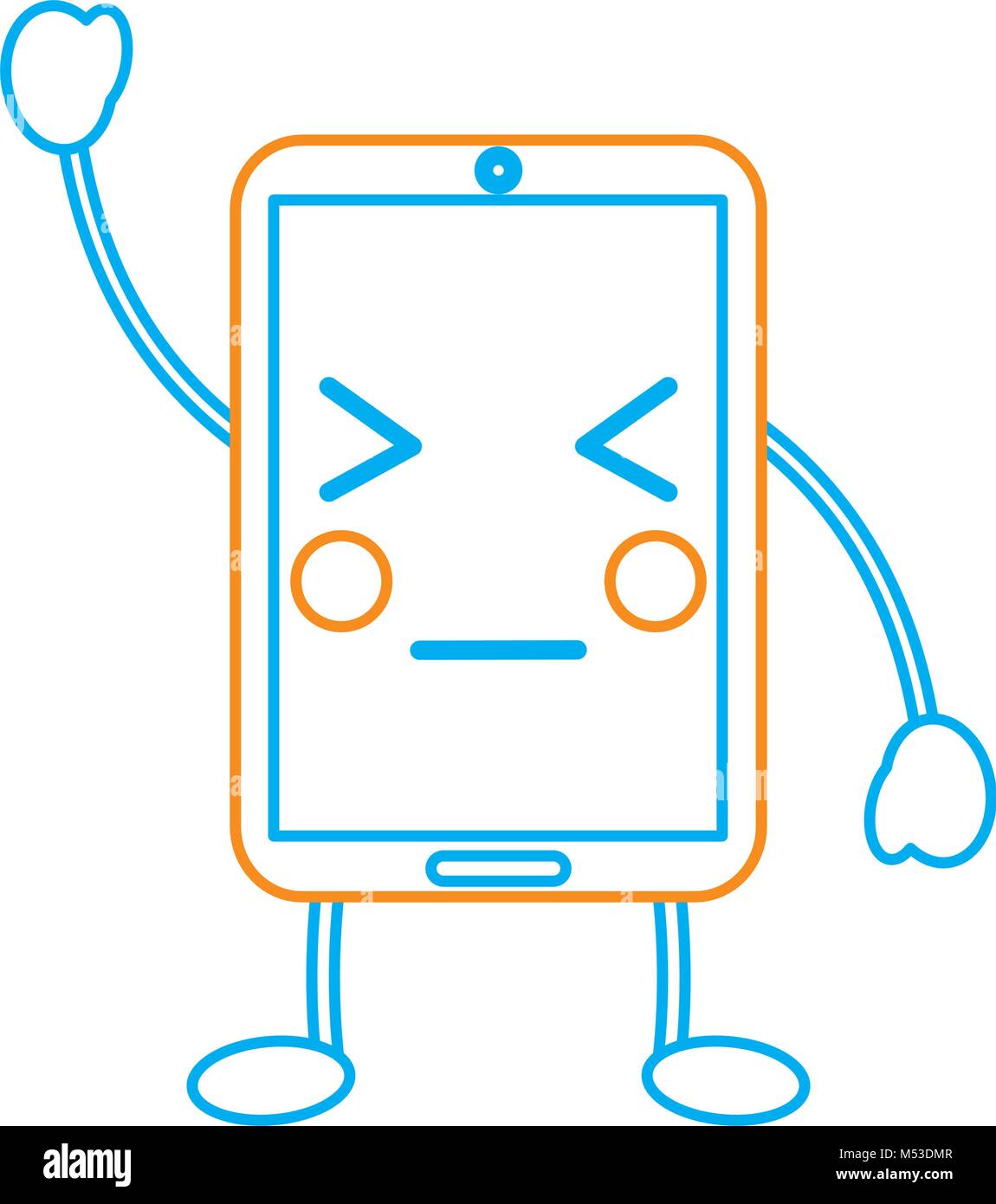 cellphone angry emoji icon image Stock Vector Image & Art - Alamy