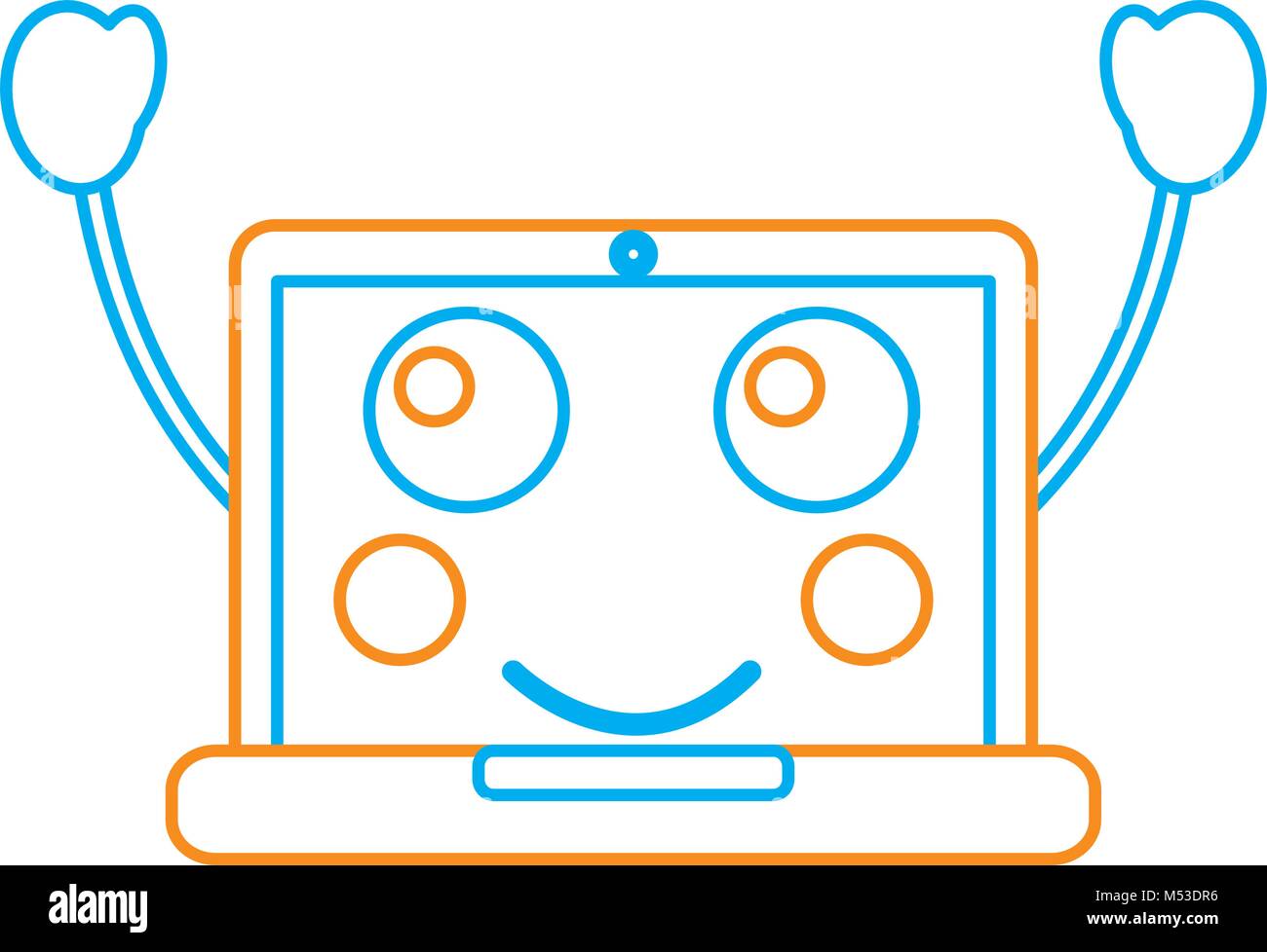 Laptop sign symbol nice hi-res stock photography and images - Alamy