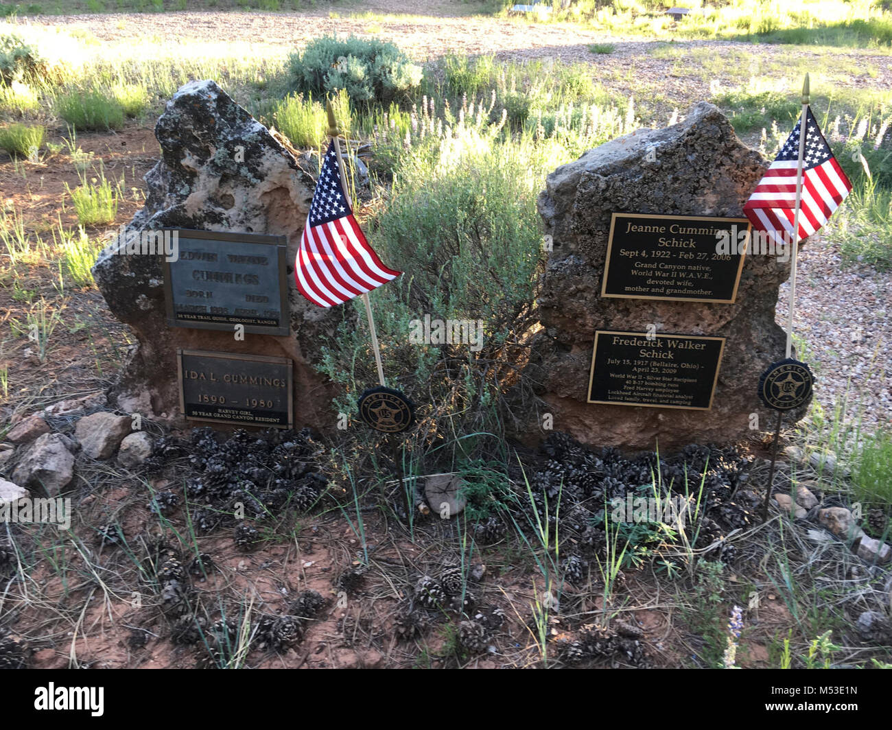 Grand Canyon National Park Pioneer Cemetery - Memorial Day . First used ...