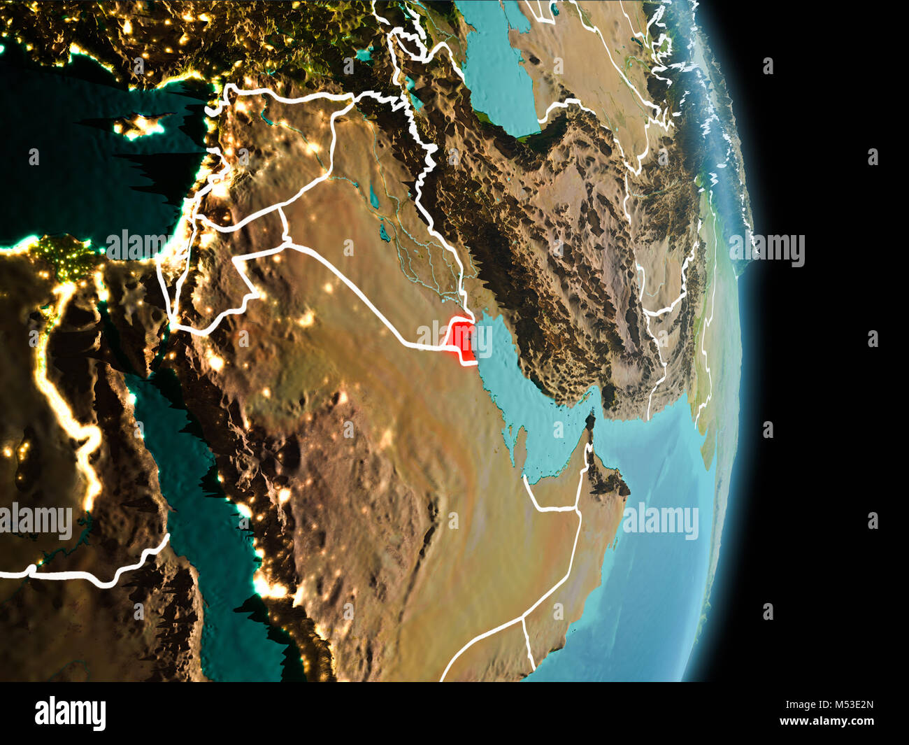 Kuwait morning view hi-res stock photography and images - Alamy