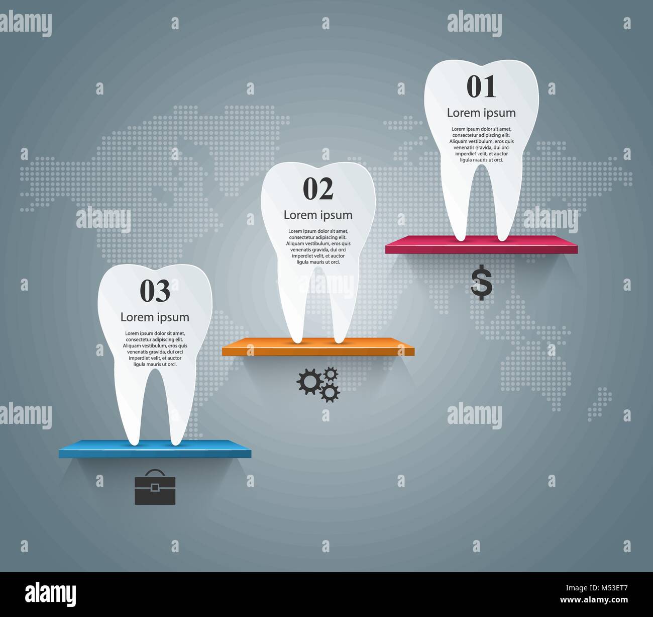 Business Infographics. Tooth icon Stock Vector Image & Art - Alamy