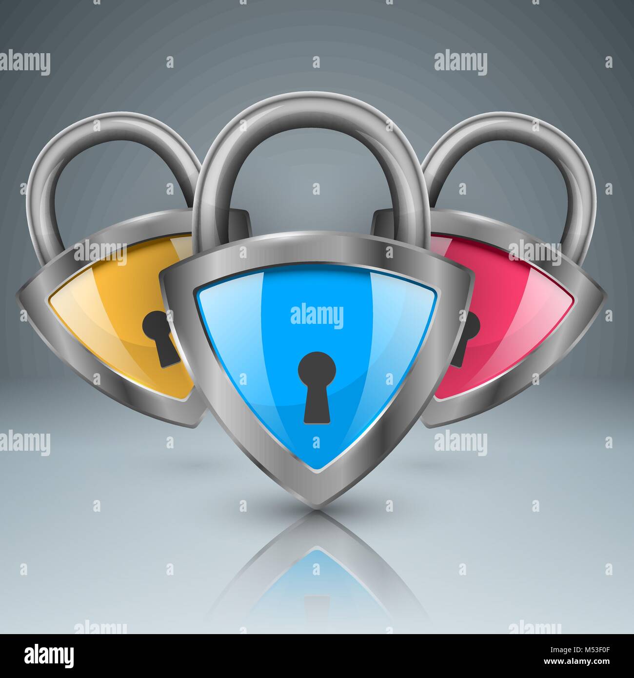 Key, lock icon. Business infographic Stock Vector Image & Art - Alamy