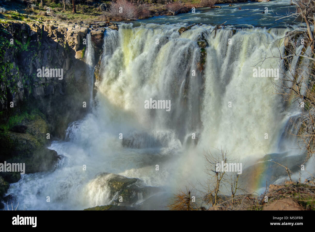 White River in the central Oregon Cascade Mountains Stock Photo - Alamy