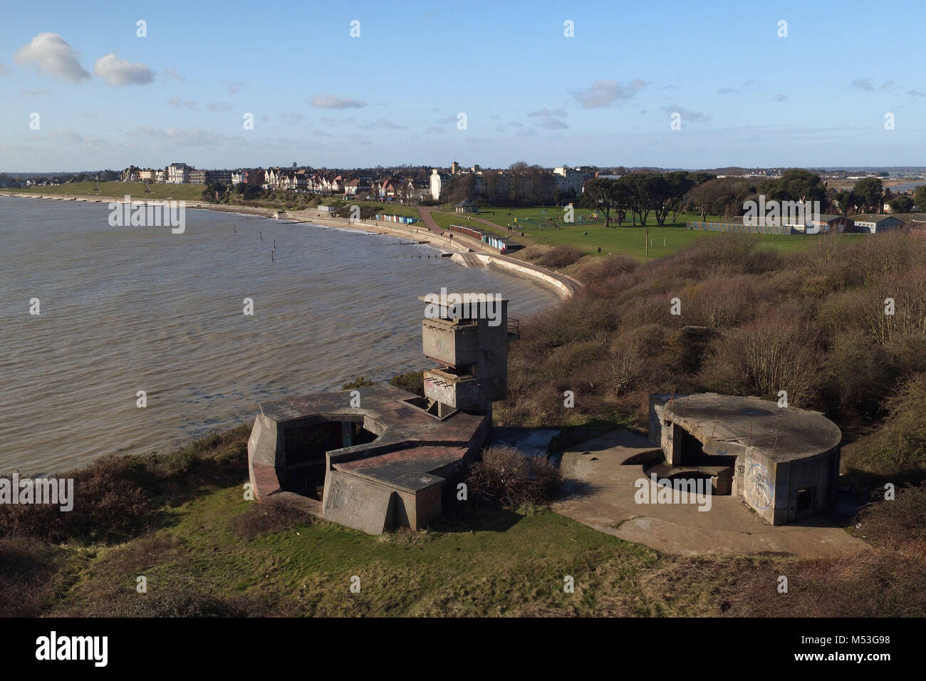 Beacon Hill fort in Harwich, Essex Stock Photo - Alamy