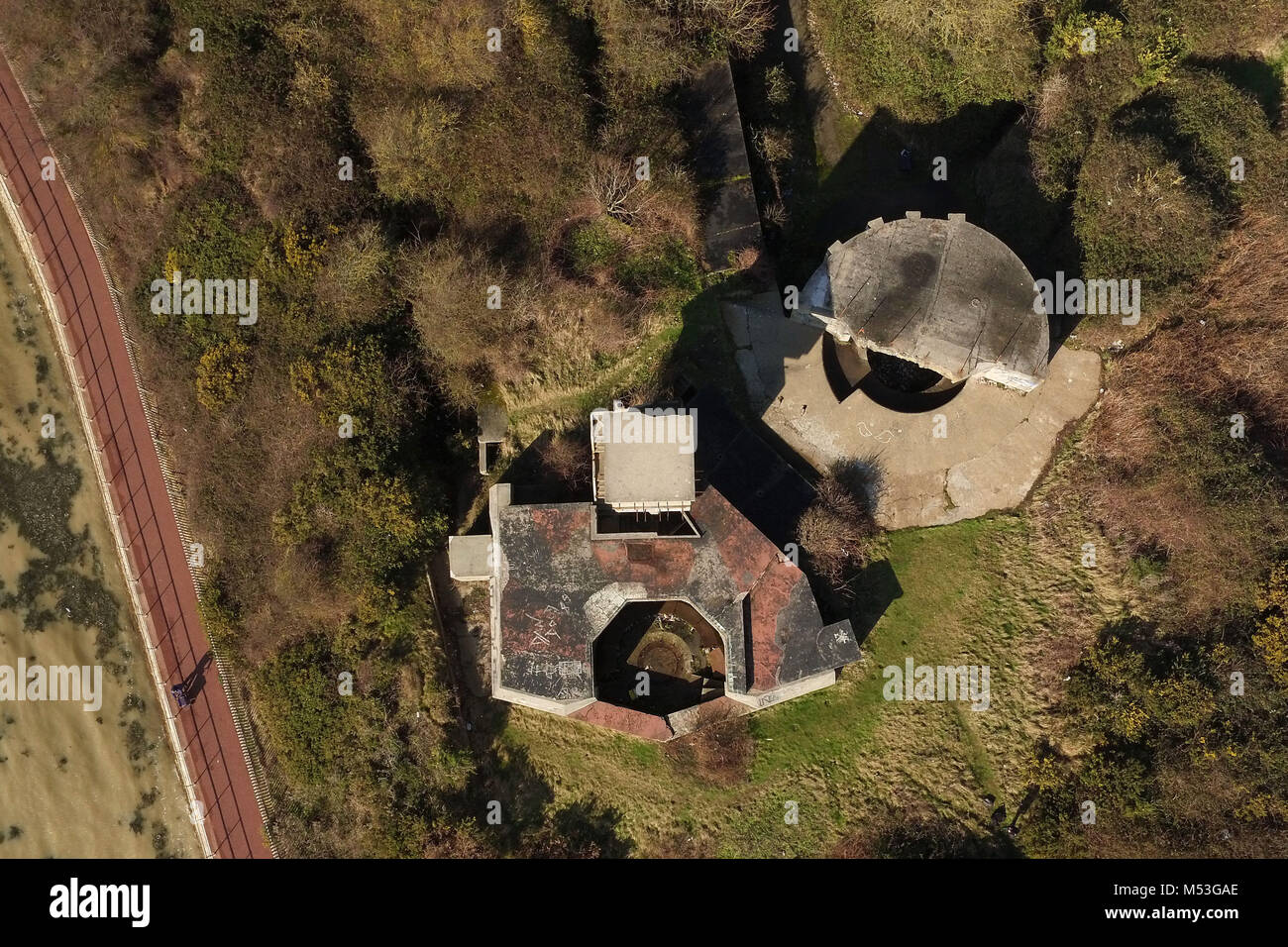 Beacon Hill fort in Harwich, Essex Stock Photo - Alamy