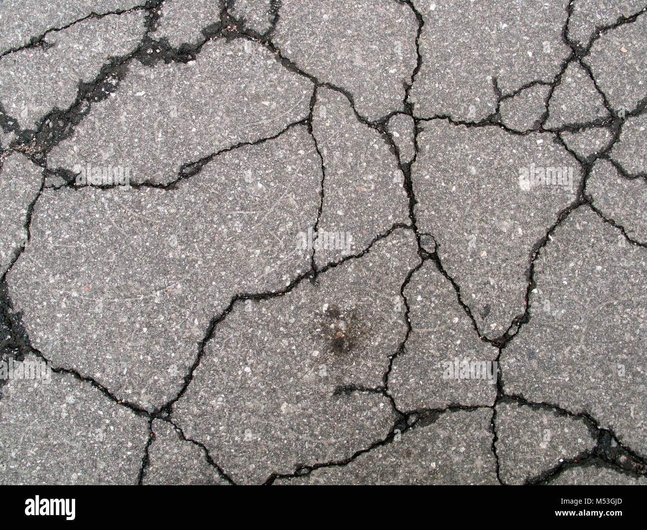Cracked Asphalt Background