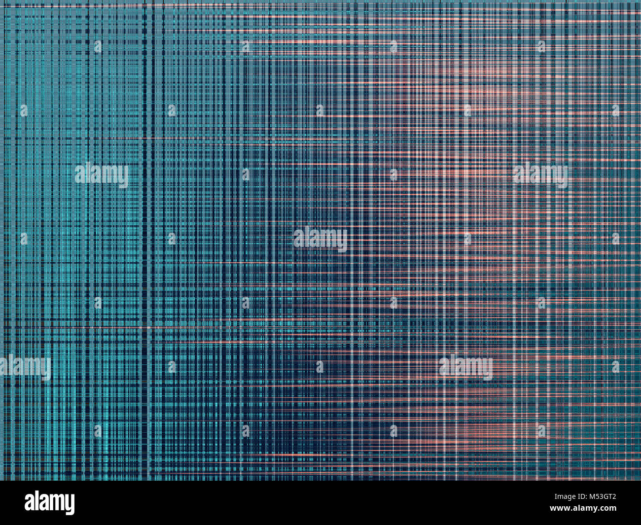 Glitch abstract background with distortion effect, green, blue and ...