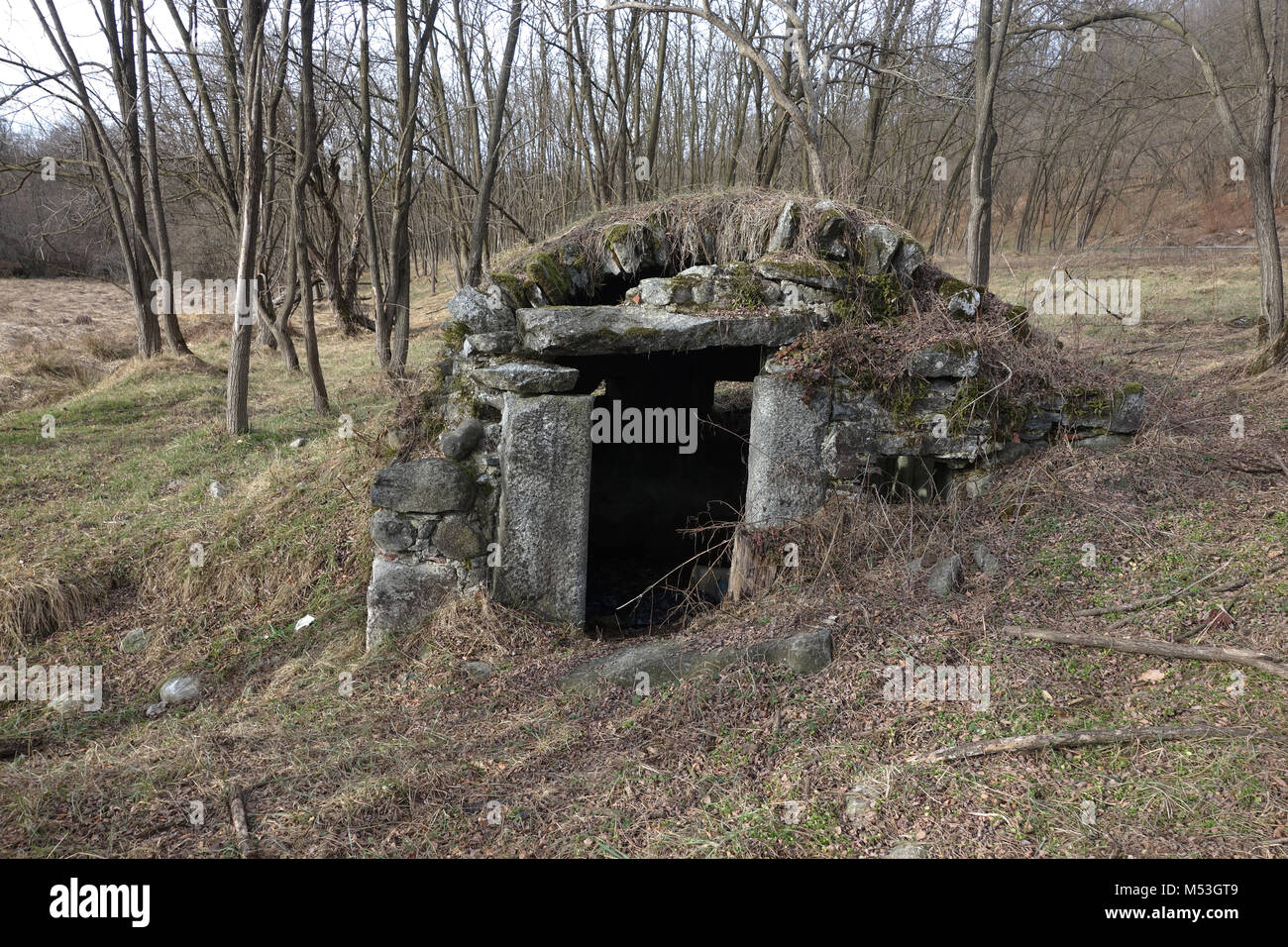Stone age cave shelter hi-res stock photography and images - Alamy