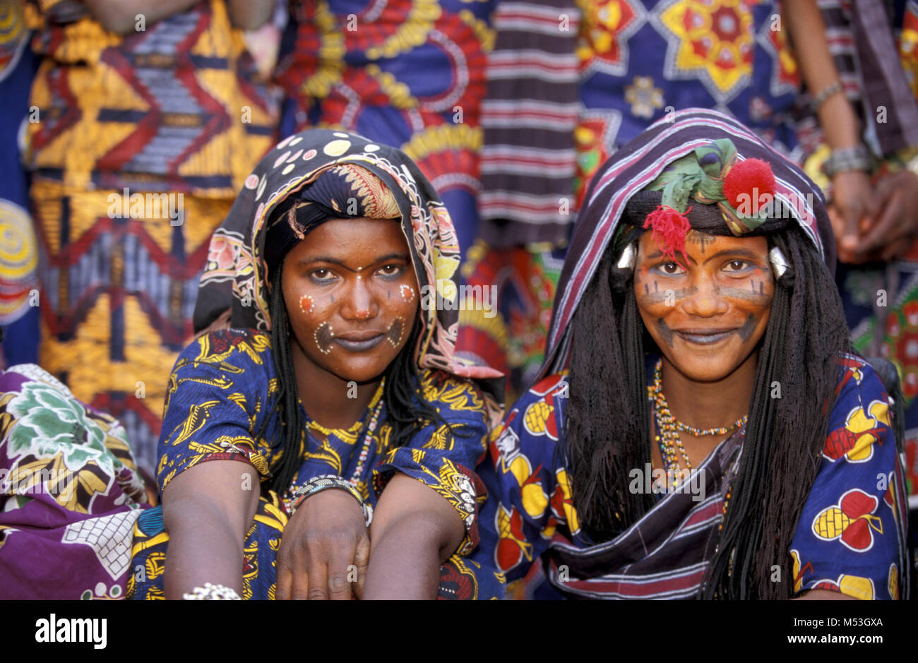 Mali. Anderamboukane, near Menaka. Sahara desert. Sahel. Tamadacht ...