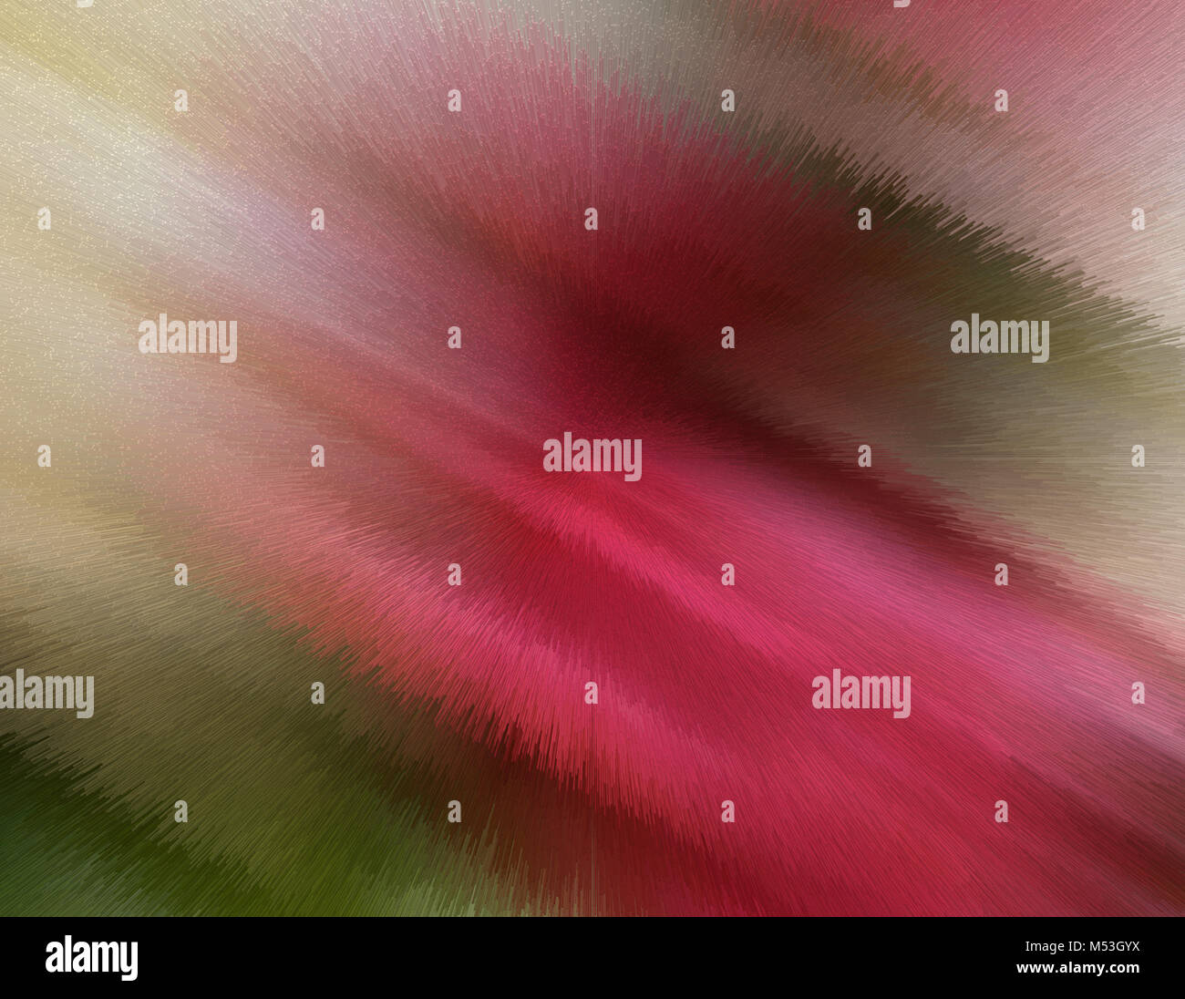 Abstract colorful background with needle-like layers radiating from the ...
