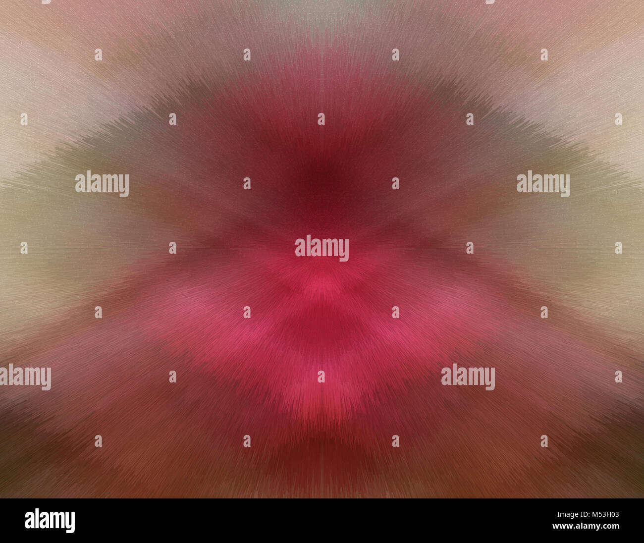 Abstract colorful background with needle-like layers radiating from the ...