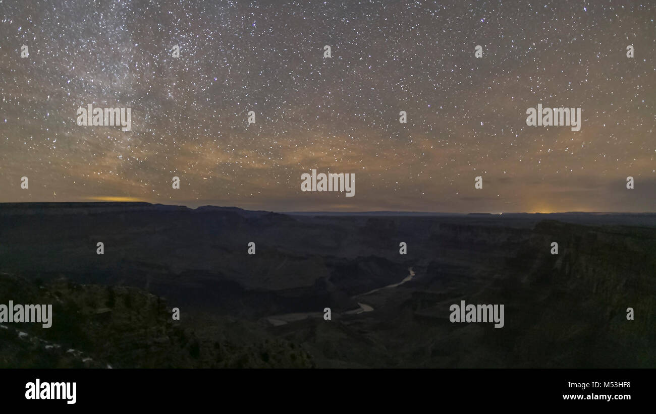 Watch the Grand Canyon Night Sky Video 17 Stock Photo - Alamy