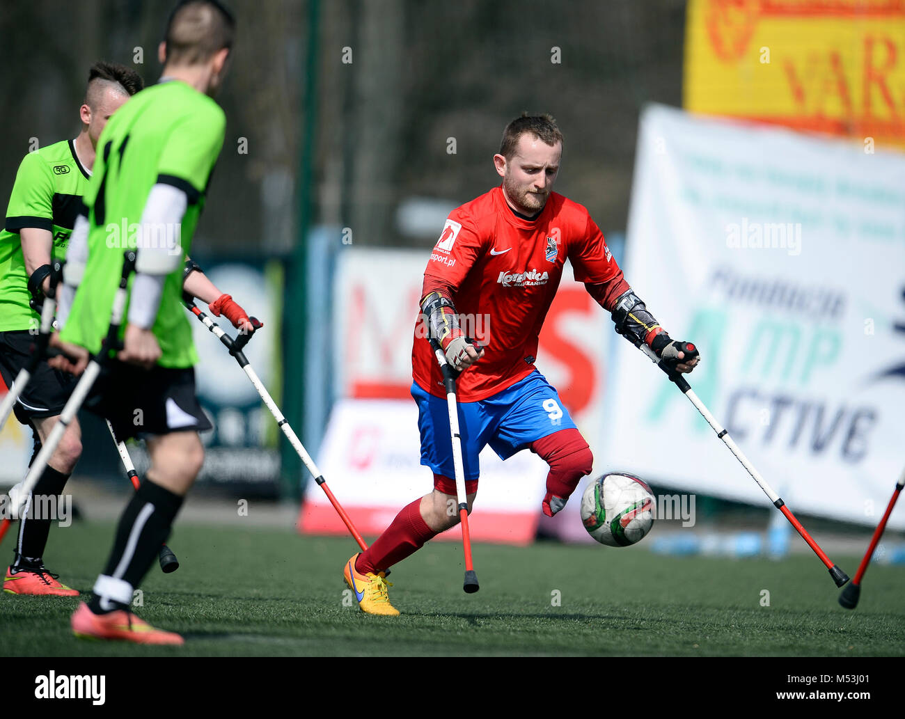 Amputee football hi-res stock photography and images - Alamy