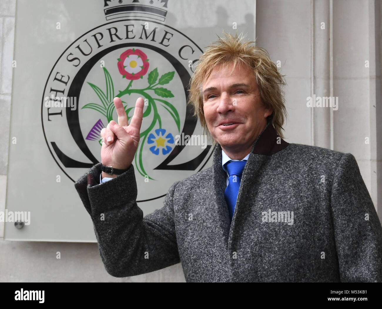 Pimlico Plumbers chief executive Charlie Mullins outside the Supreme ...