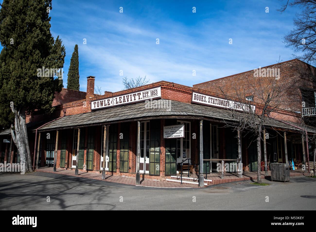 Goldrush stagecoach hi-res stock photography and images - Alamy