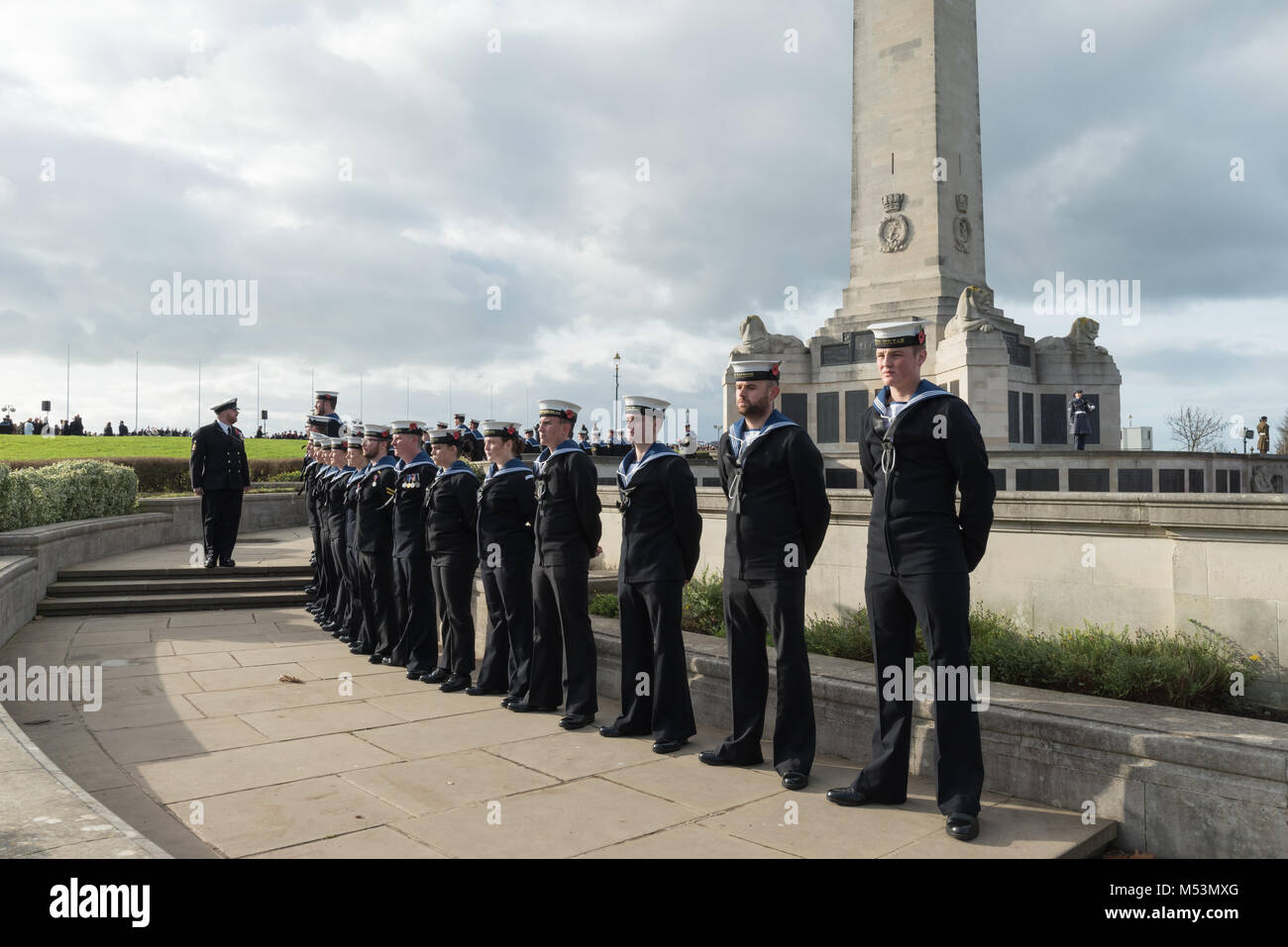 The plymouth naval memorial hi-res stock photography and images - Alamy