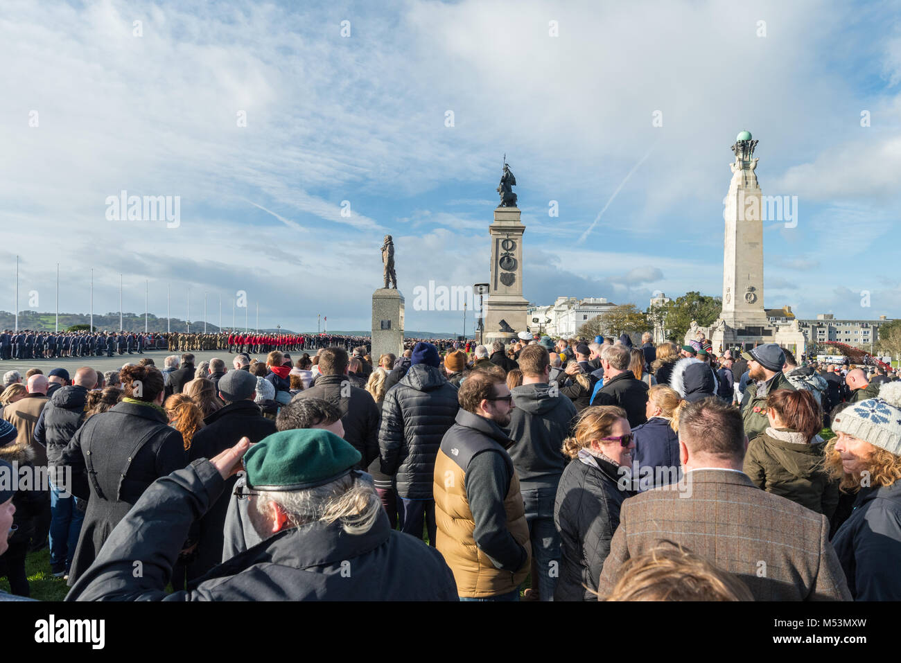 The plymouth naval memorial hi-res stock photography and images - Alamy