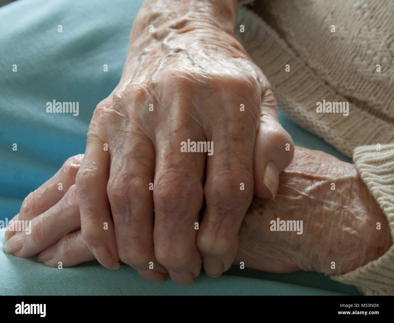 Close up elderly hands hi-res stock photography and images - Alamy