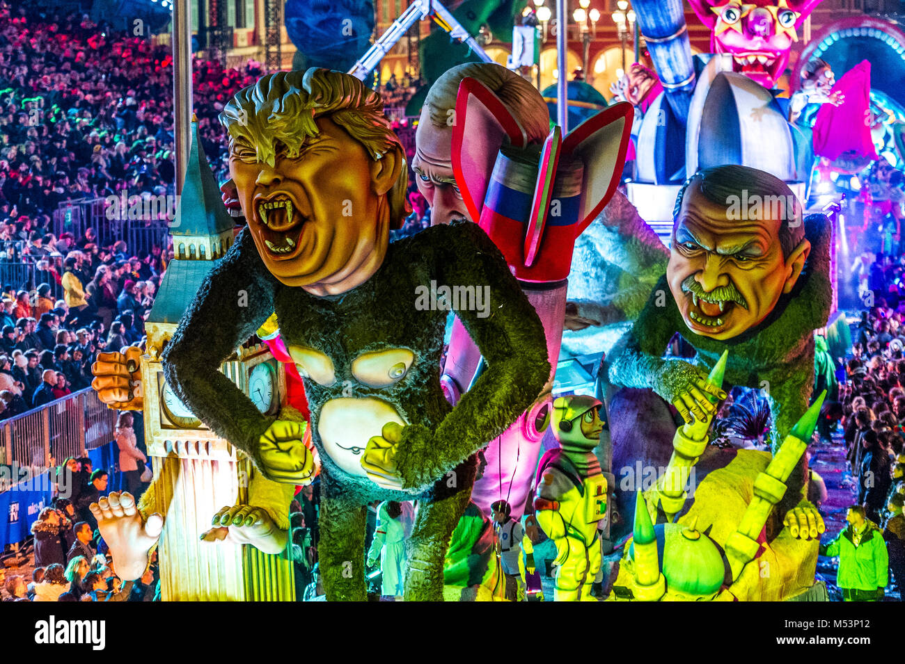 France. Alpes-Maritimes (06) Nice. Carnival of nice king of space ...