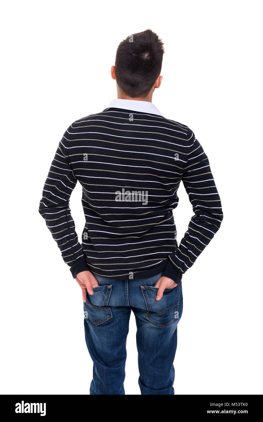 Head Turned Looking Back Male High Resolution Stock Photography and ...