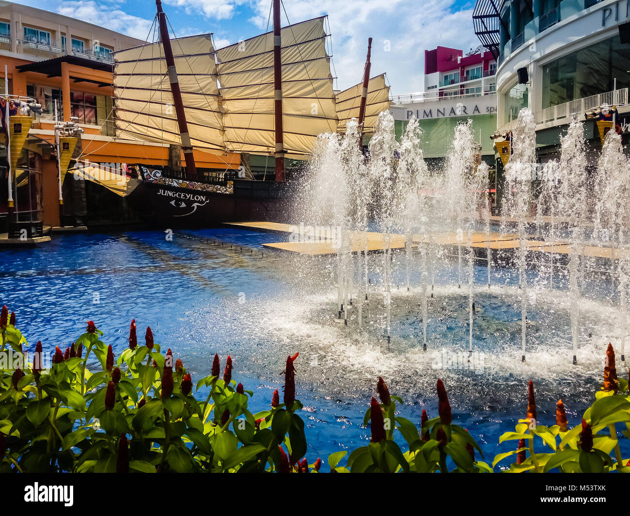 Phuket, Thailand - February 17, 2015: Jungceylon shopping and ...