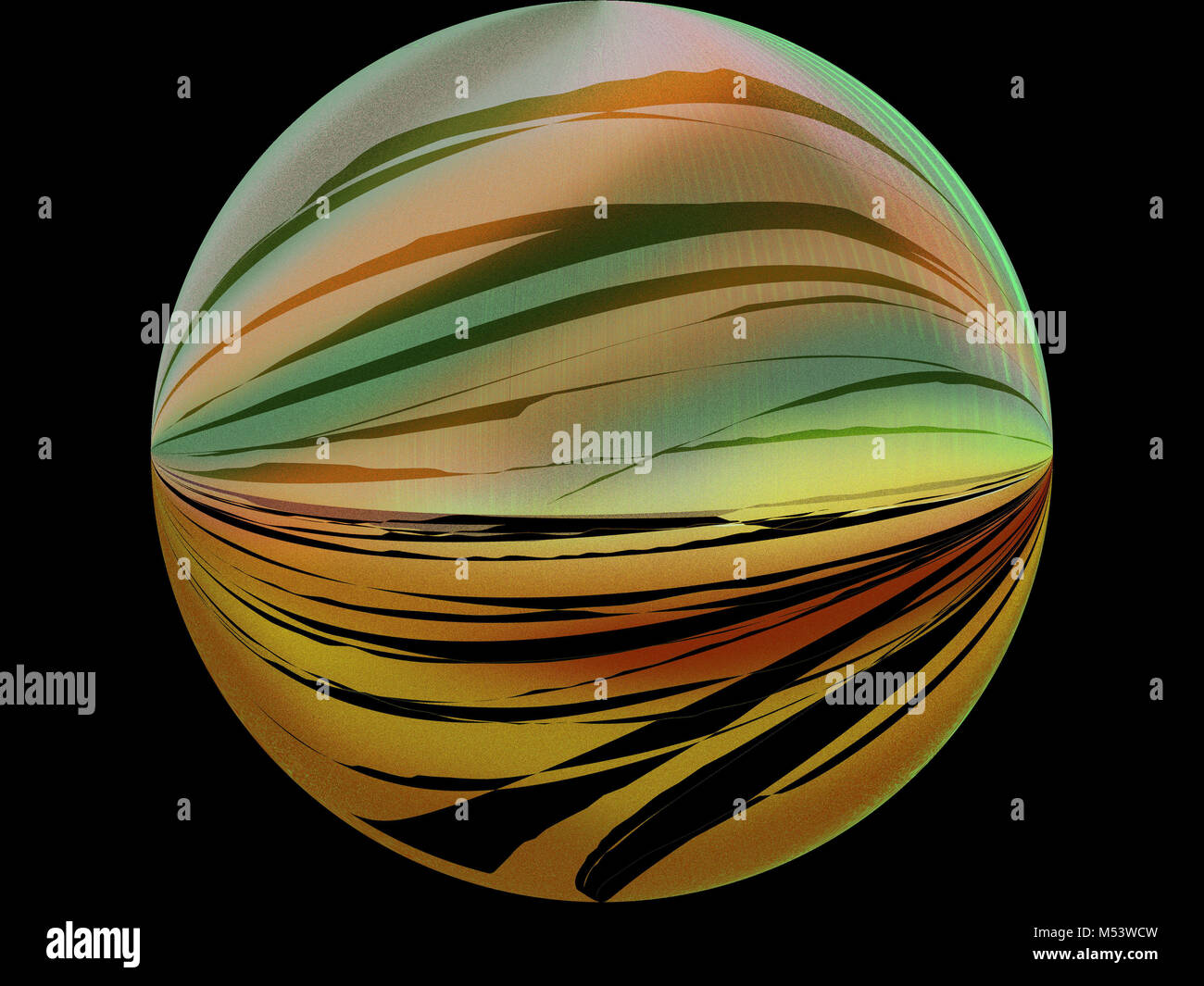 Vibrant display of abstract lines hi-res stock photography and images ...