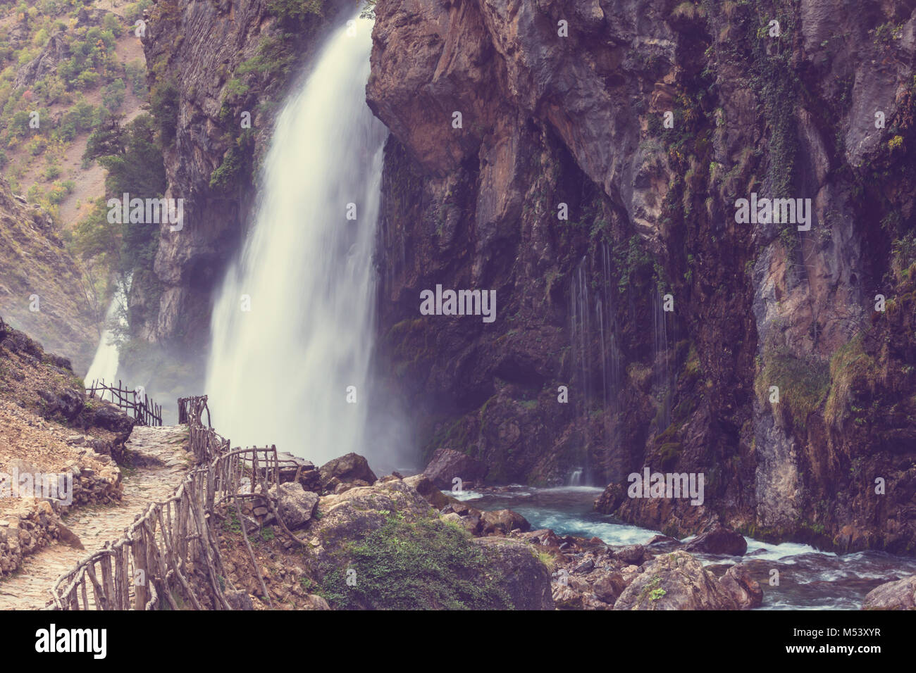 Waterfall in Turkey Stock Photo - Alamy