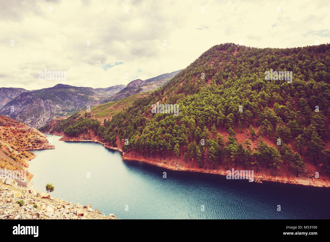 Lake in Turkey Stock Photo - Alamy