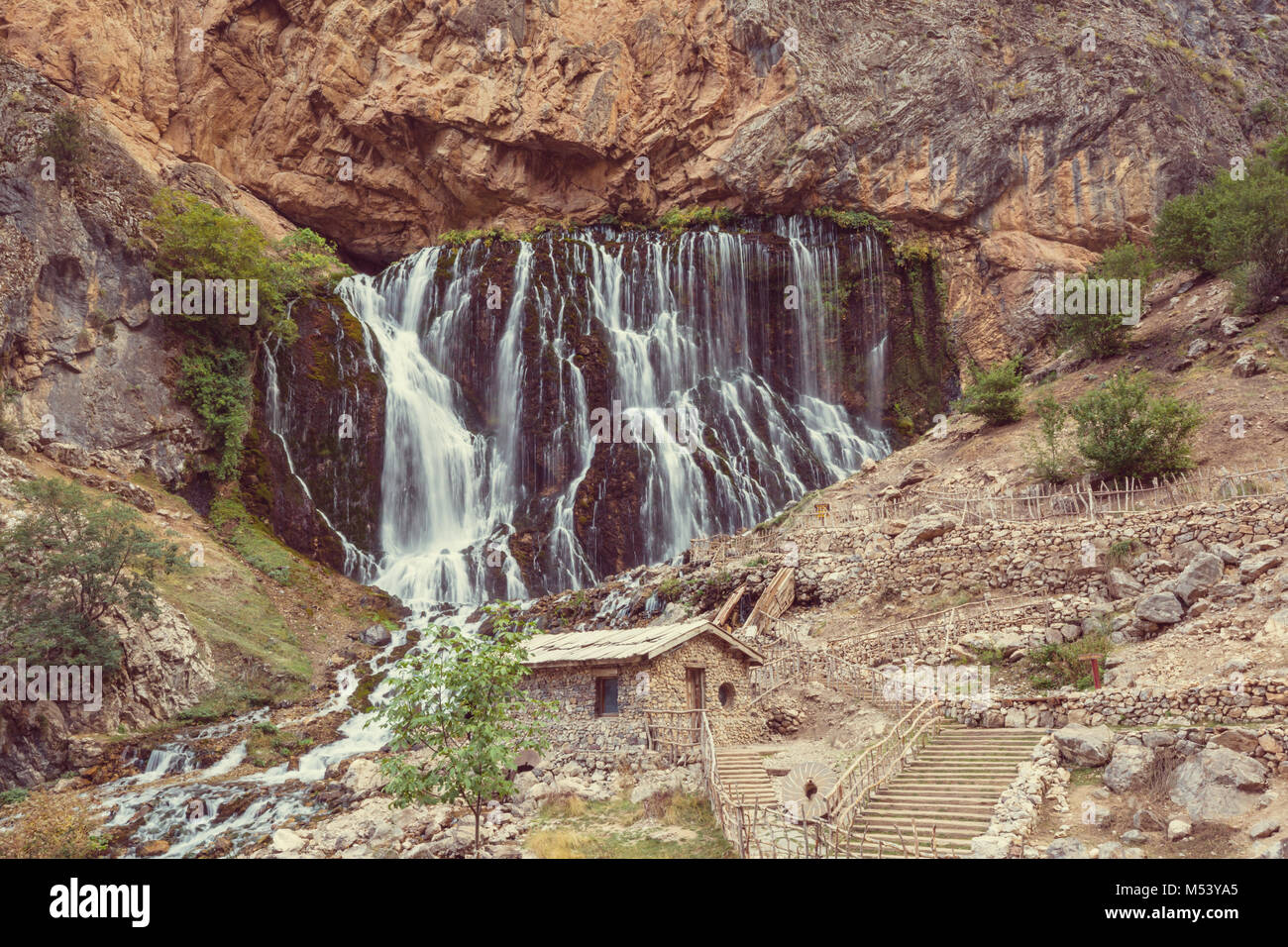 Waterfall in Turkey Stock Photo - Alamy