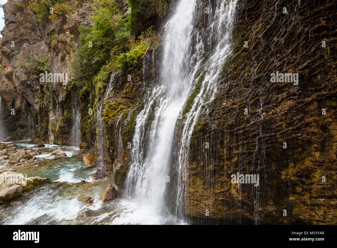 Waterfall in Turkey Stock Photo - Alamy